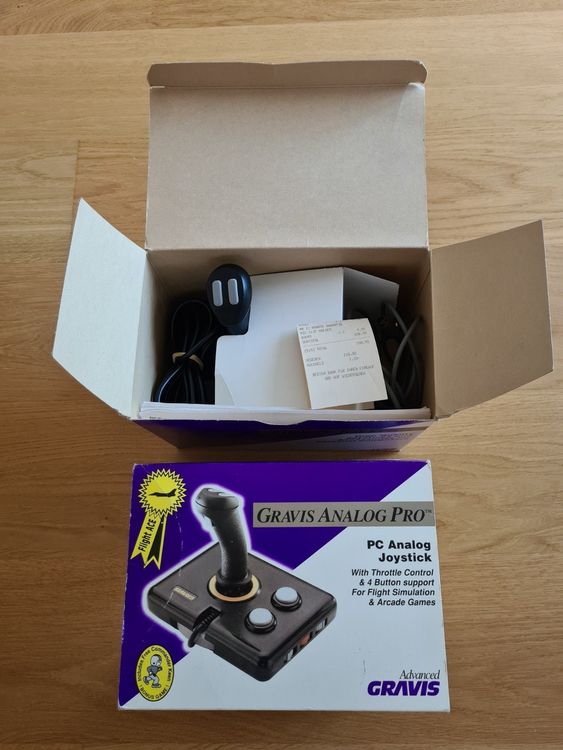 Vintage Rarität - Gravis Analog Pro PC Joystick - 1992 OVP | Kaufen auf ...