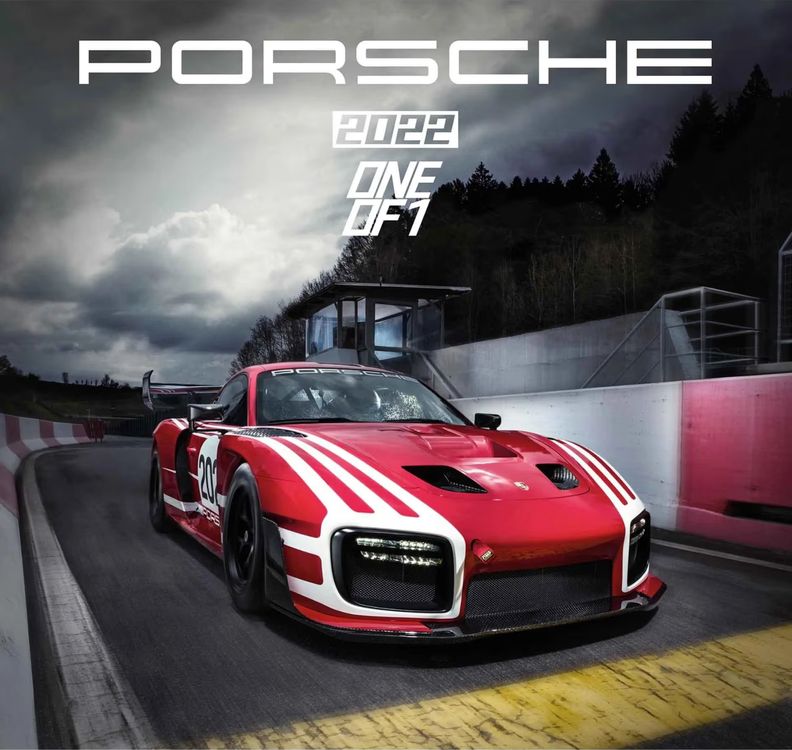 PORSCHE ONE OF 1 * EXKLUSIVER PORSCHE KALENDAR LIMITIERT (Neu und ...