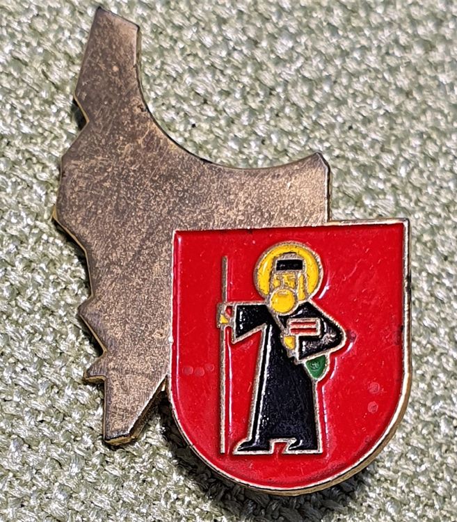 P040 - Pin Wappen mit Kantonsgrenze - Glarus (Gebraucht) in Reinach BL für CHF 2 – mit Lieferung ...
