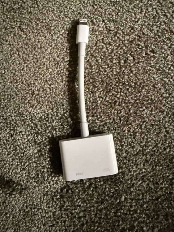 Original Apple Lightning HDMI Adapter (Gebraucht) in Winterthur für CHF ...