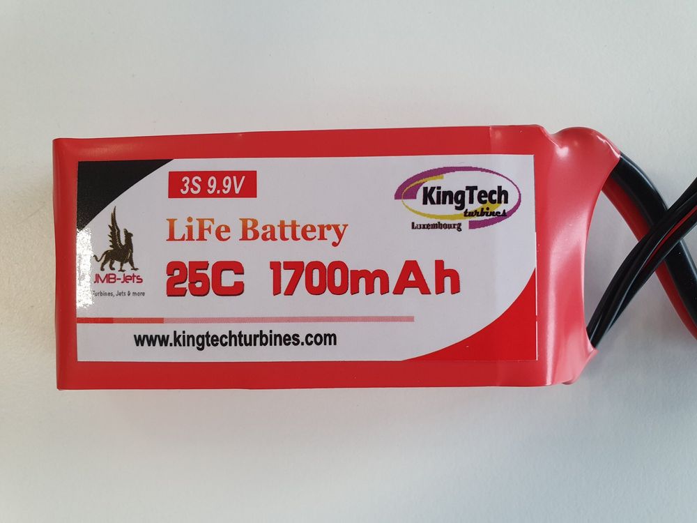 KingTech Turbinen-Akku LiFe 1700mAh 3S 9.9V 25C | Kaufen auf Ricardo