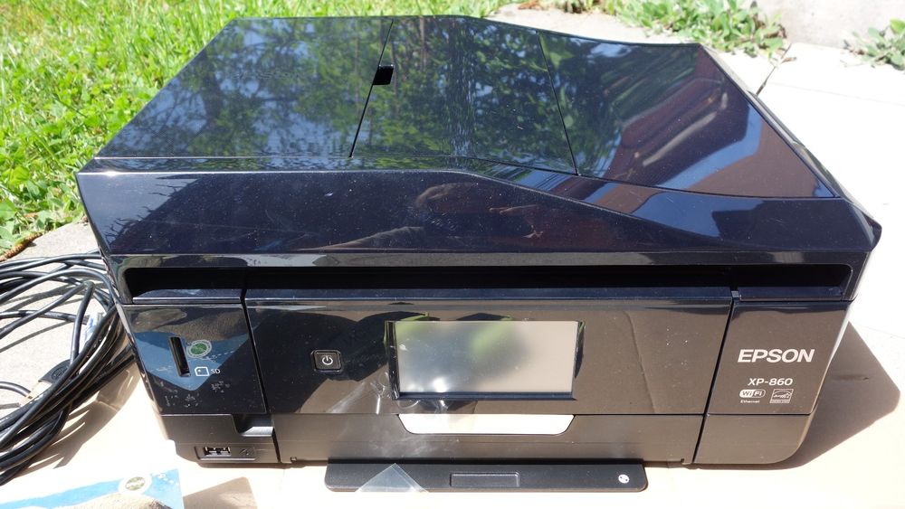 Drucker Epson XP 860 Foto Tintens. Drucker mit WIFI Funktion | Kaufen ...