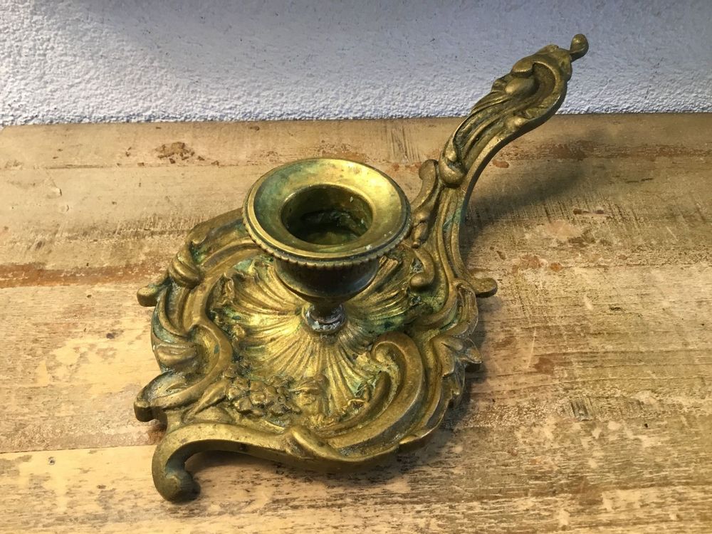 JUGENDSTIL KERZENHALTER AUS BRONZE,1900 | Kaufen auf Ricardo
