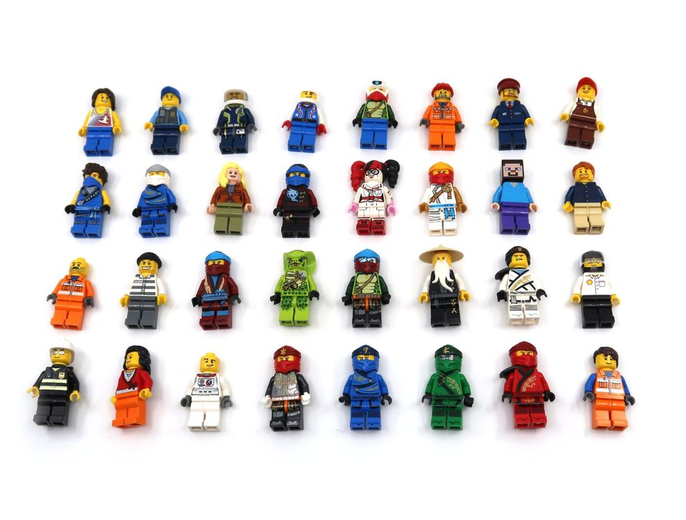 Lego Figuren, Minifiguren, Minifig Konvolut, Ninjago, City | Kaufen auf ...