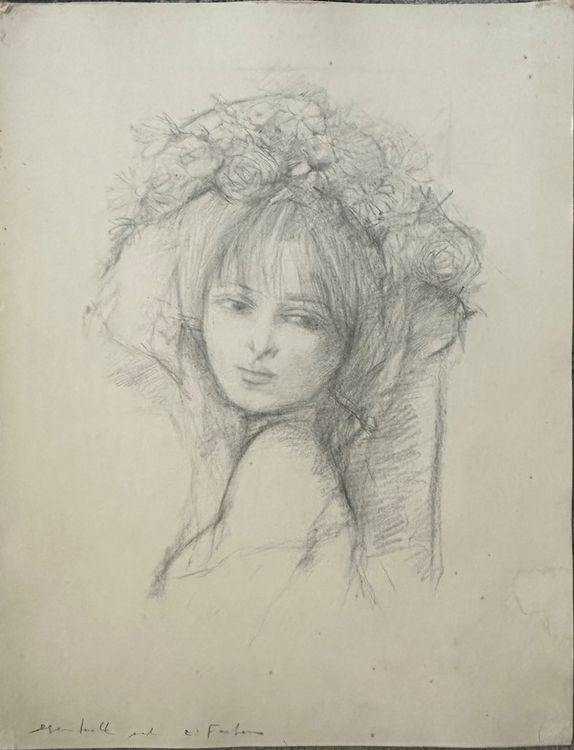 Otto Bachmann (1915-1996) Zeichnung von eine Dame (Gebraucht) in Root für CHF 19 – mit Lieferung ...