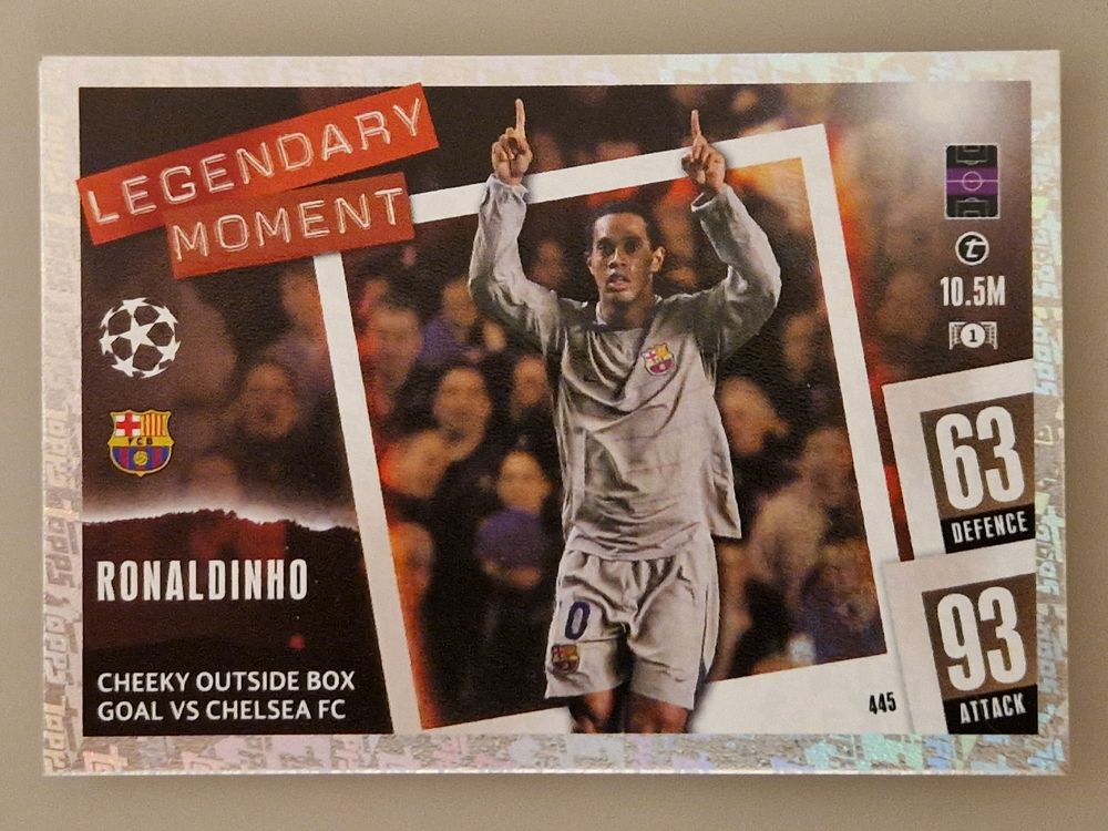 Topps Match Attax Legendary Moment Ronaldinho 2023/24 (Gebraucht) in ...