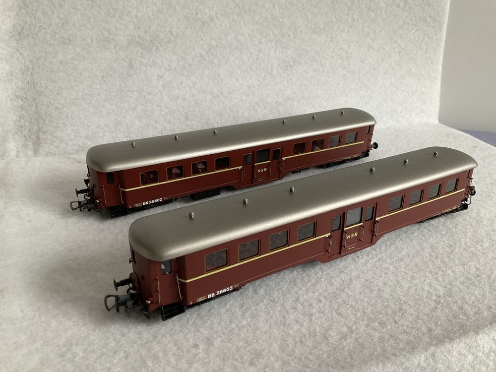 NMJ Norsk Modelljernbahne - HO - NSB Reisezugwagen BFS67 (Neu und ...