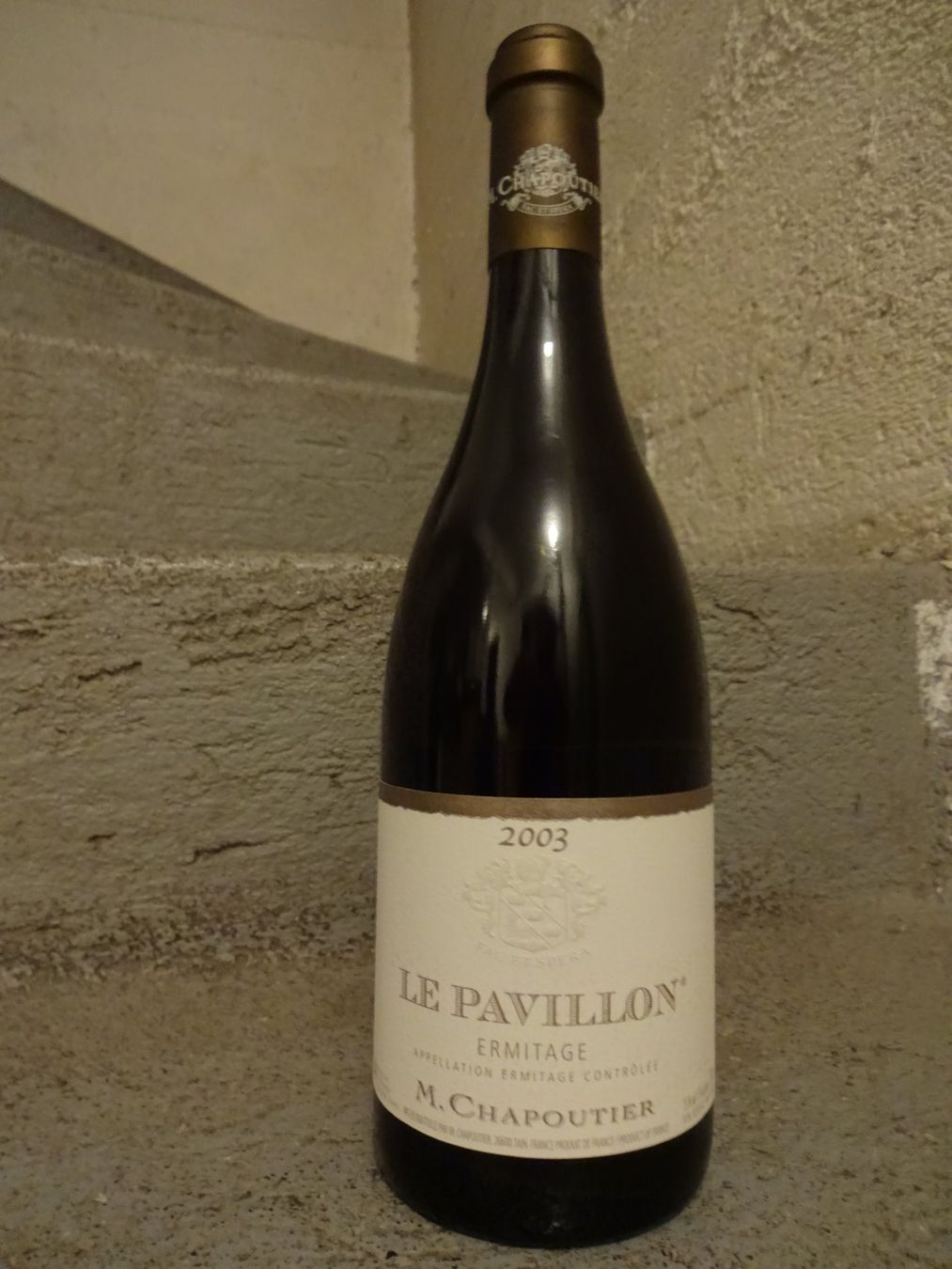 100 PP - Chapoutier "Le Pavillon" 2003 (D'occasion) à Cham pour CHF 286 ...