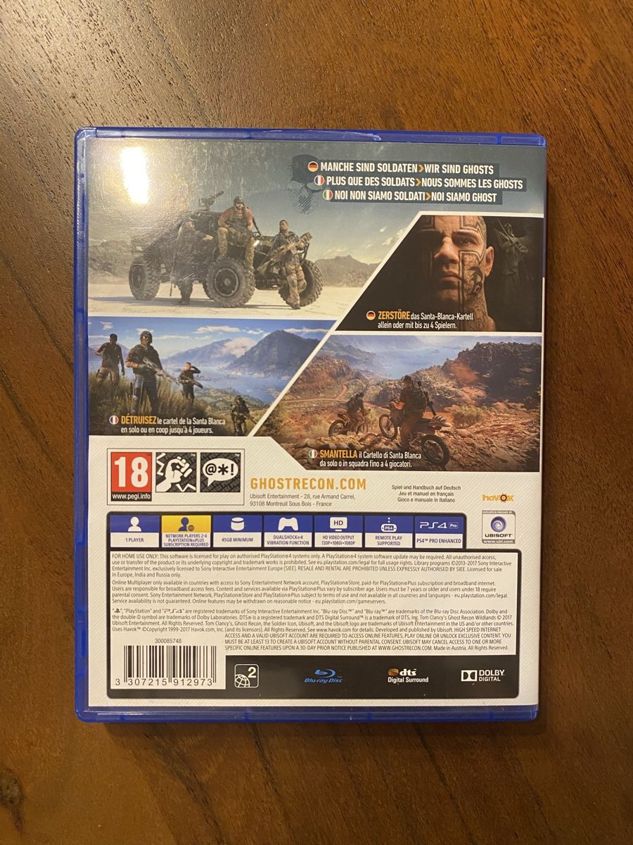 Tom Clancy's Ghost Recon Wildlands für PS4 (Gebraucht) in Thunstetten ...