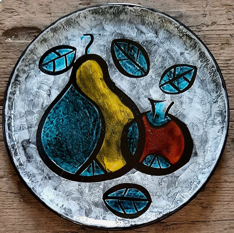 Midcentury Burkart Keramik Platte (Gebraucht) in Arbon für CHF 14 – mit Lieferung auf Ricardo kaufen