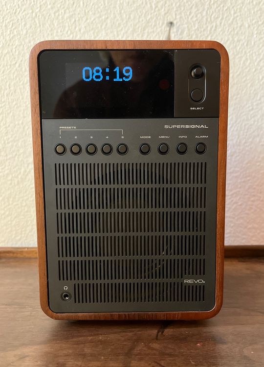 Revo SuperSignal Radio mit DAB+, FM, Buetooth - Walnut/Black | Kaufen ...