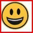 Badge Aufnäher Smiley Emoji Smile lachen (Neu und originalverpackt) in Dättlikon für CHF 2 – mit ...