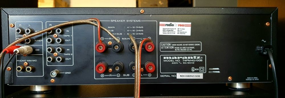 MARANTZ PM 40 (Gebraucht) in Frauenfeld für CHF 85 – mit Lieferung auf ...