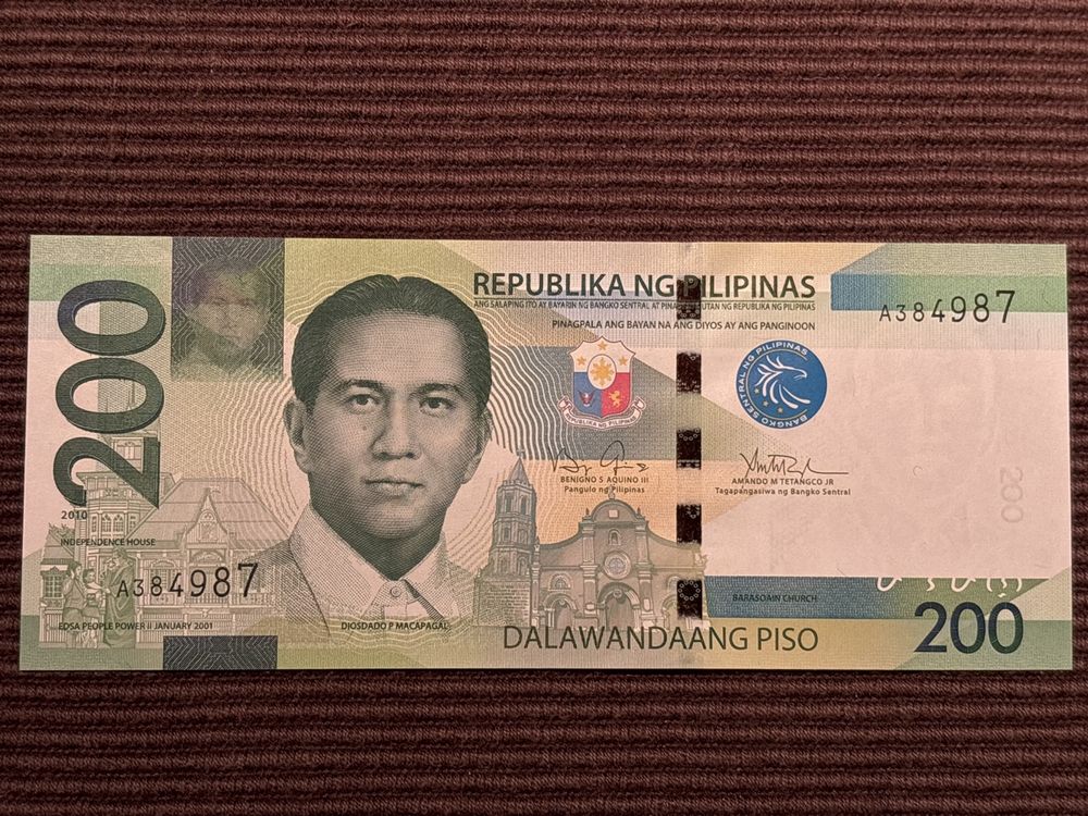 Philippinen 200 Piso Banknote 2010 unc | Kaufen auf Ricardo