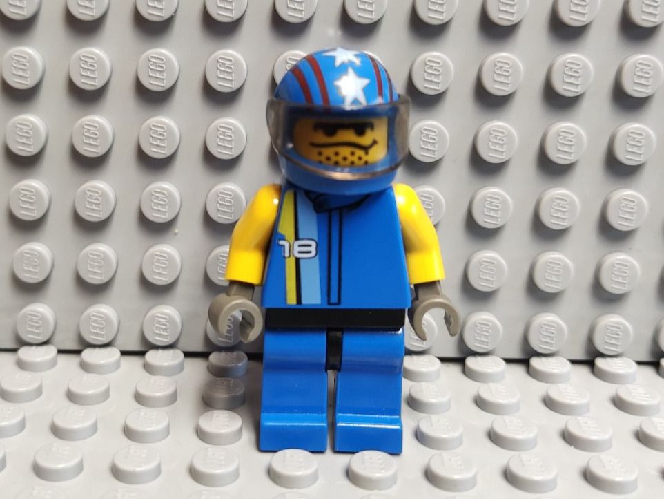 LEGO Racer Minifigur - Driver - Nitro - rac007 (Gebraucht) in Muhen für ...