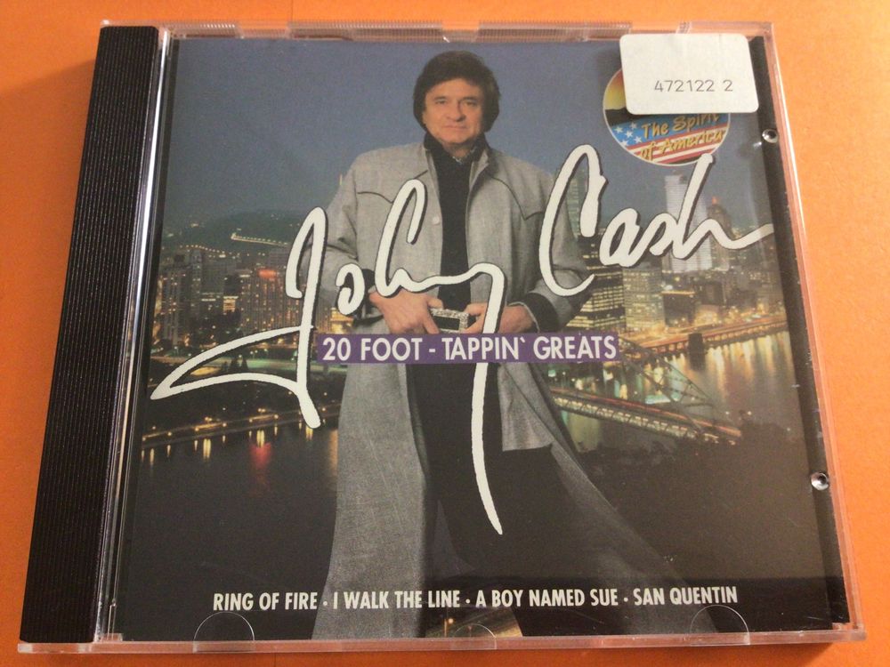 Johnny Cash - 20 Foot - Tappin' Greats (CD)1993 (Gebraucht) in Steinach ...