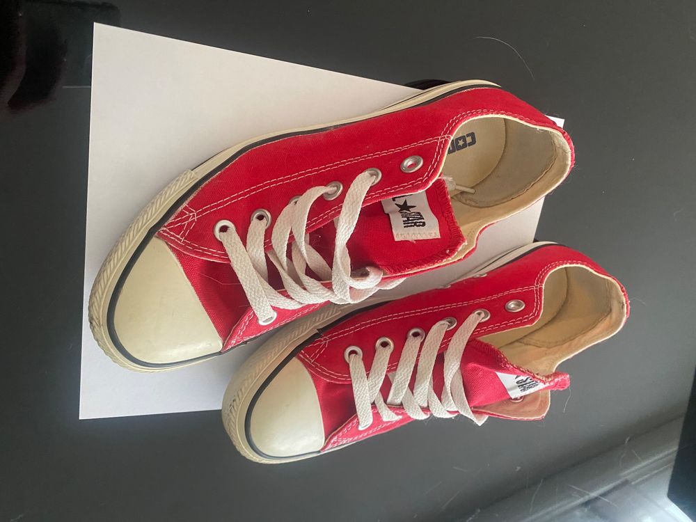 Rote Converse All Star, Gr. 39,5 | Kaufen auf Ricardo