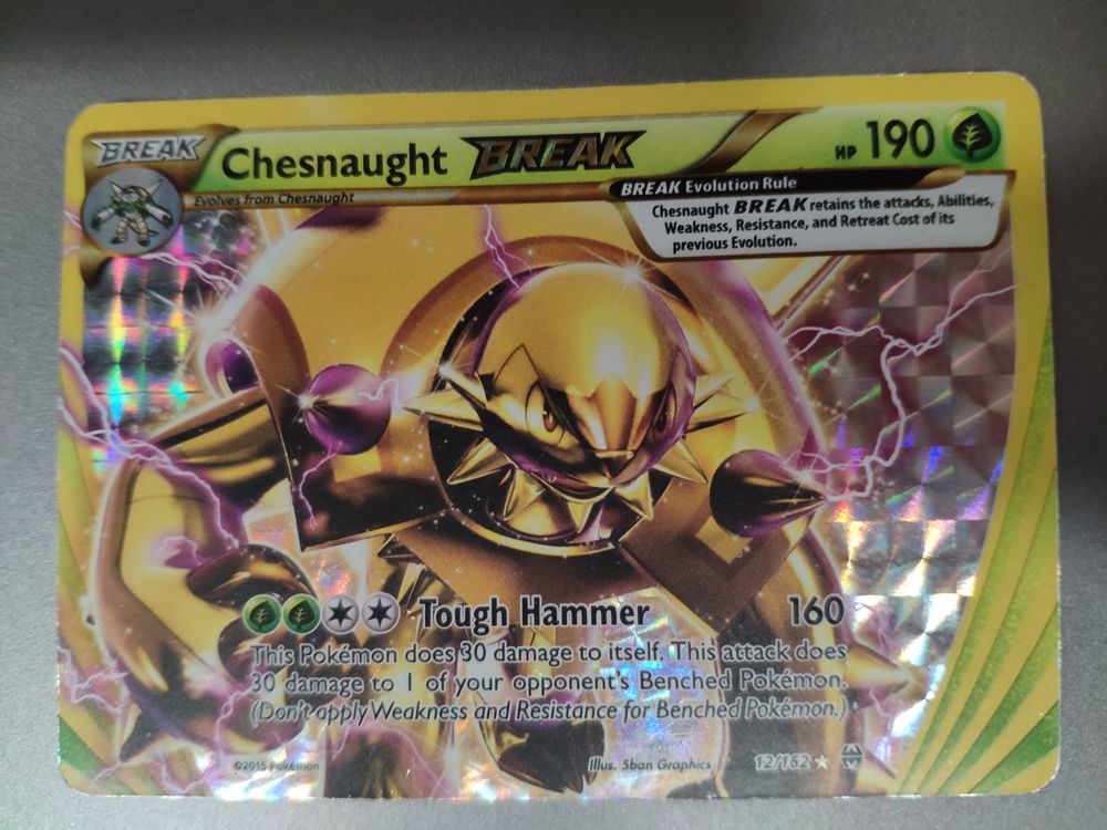 Pokemon Chesnaught Break XY holo (Gebraucht) in Winterthur für CHF 2 ...