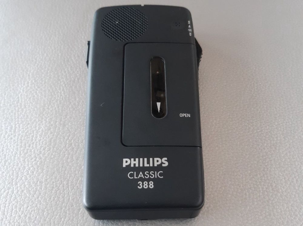⭐ Dictaphone enregistreur -PHILIPS Classic 388- Parfait état (D ...