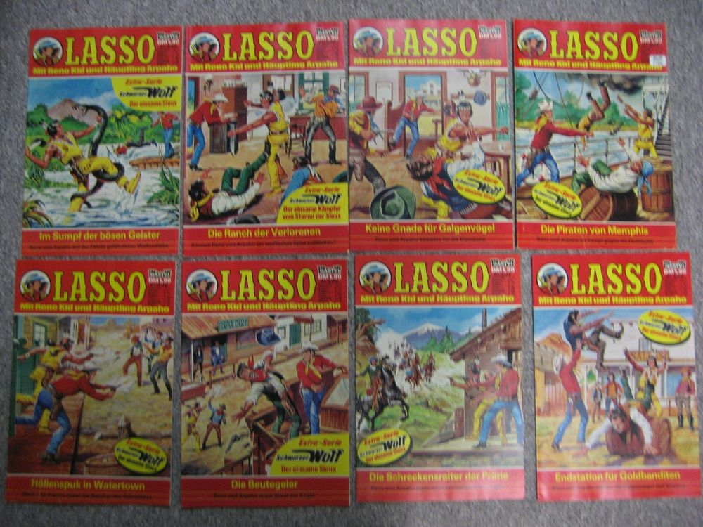 8 Lasso Comics (Gebraucht) in Bottighofen für CHF 13 – mit Lieferung ...