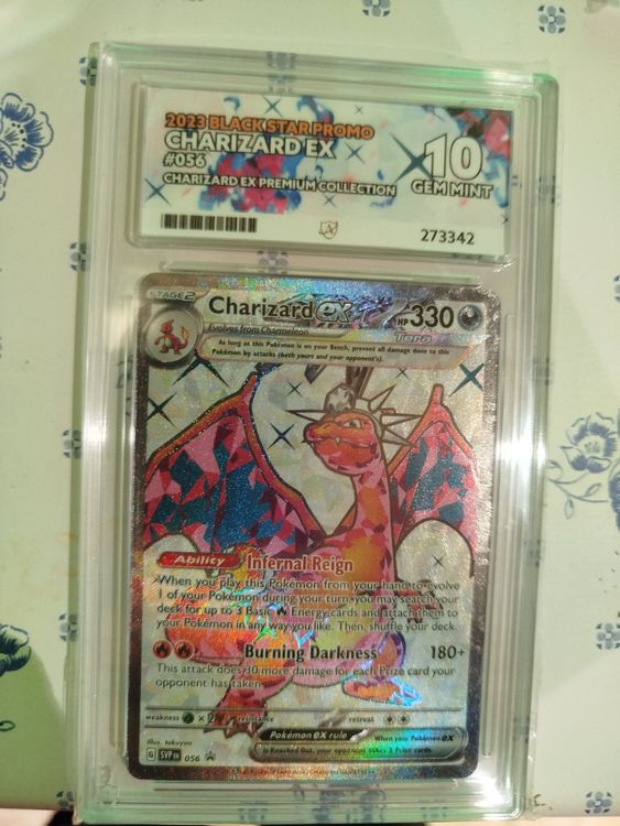 Charizard Pokemon Promo #56 Ace Grading (psa) 10 | Kaufen auf Ricardo