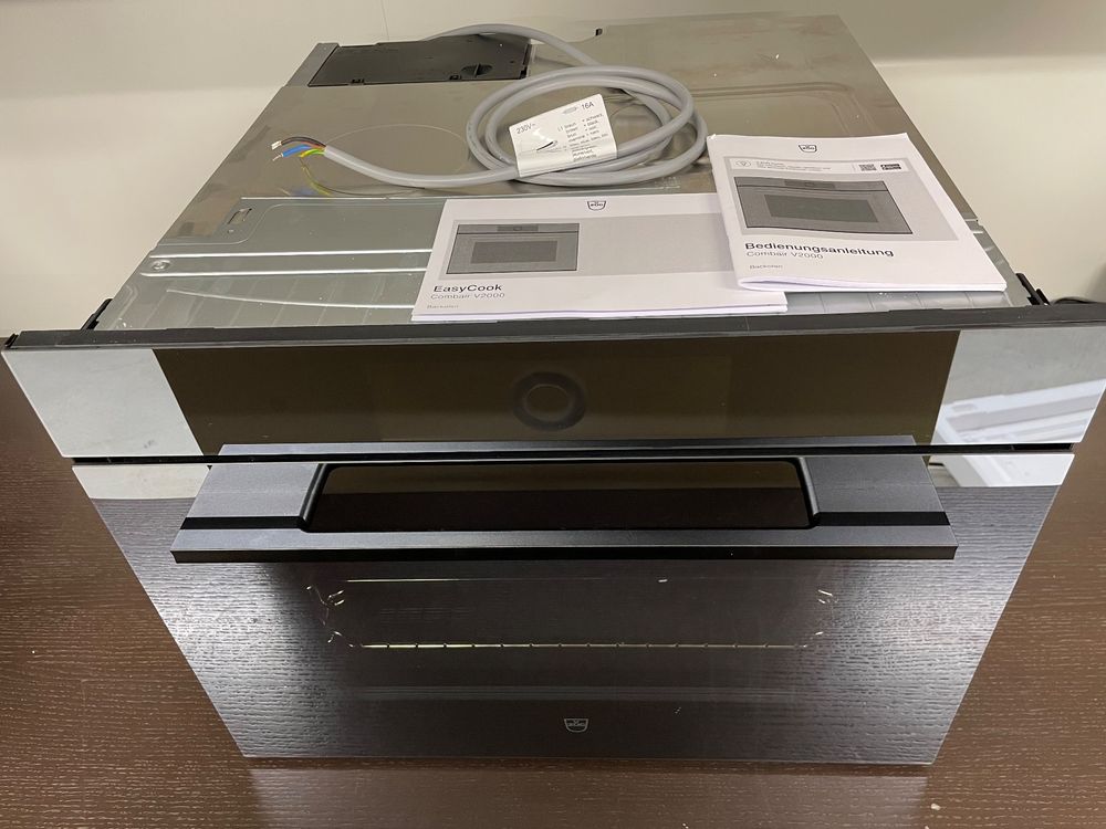 V Zug Backofen Combair V2000 45, Breite 60 cm Spiegelglas (Gebraucht ...