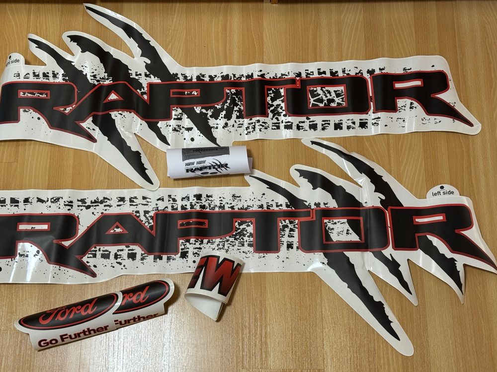 Original Ford Ranger Raptor dealer demo stickers (Neuf avec emballage d ...