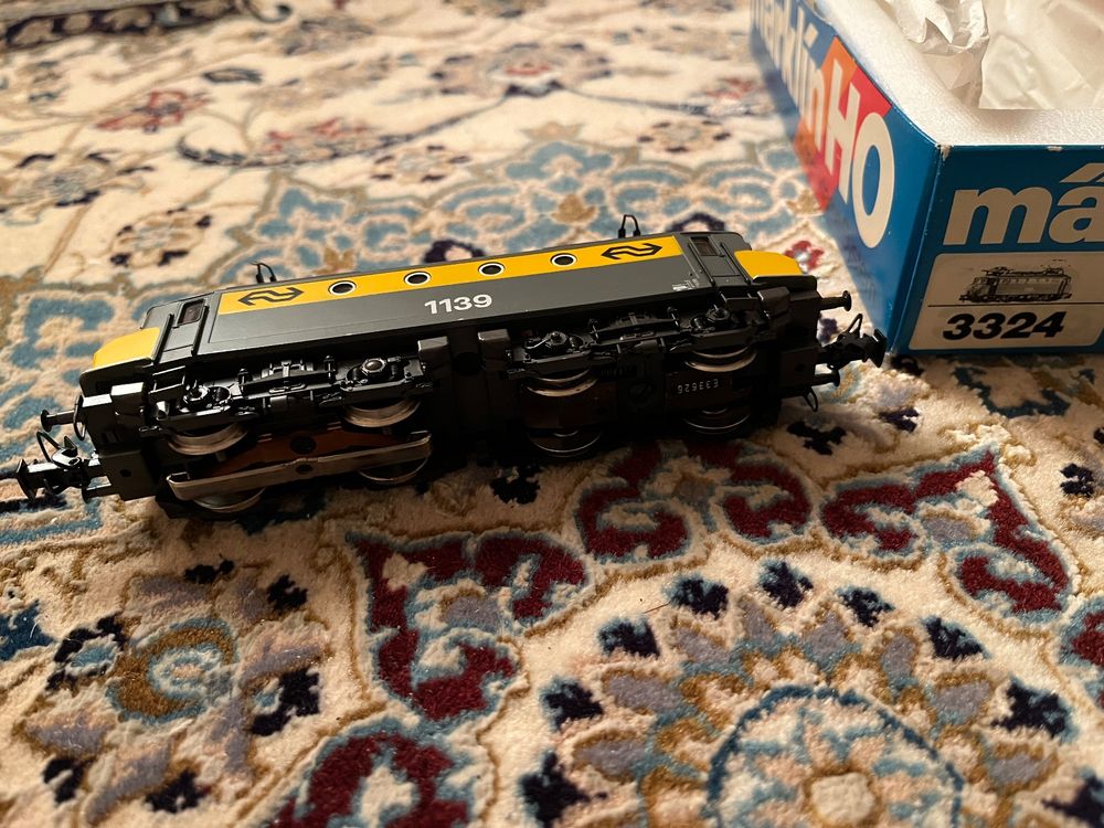 Märklin 3324 E-Lok der NS 1139, erste Version 1983, OVP, H0 (Gebraucht ...