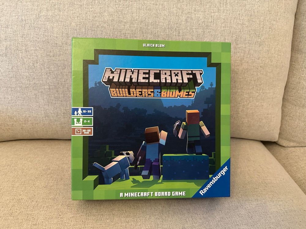 Minecraft Builders & Biomes Board Game (Neu (gemäss Beschreibung)) in ...
