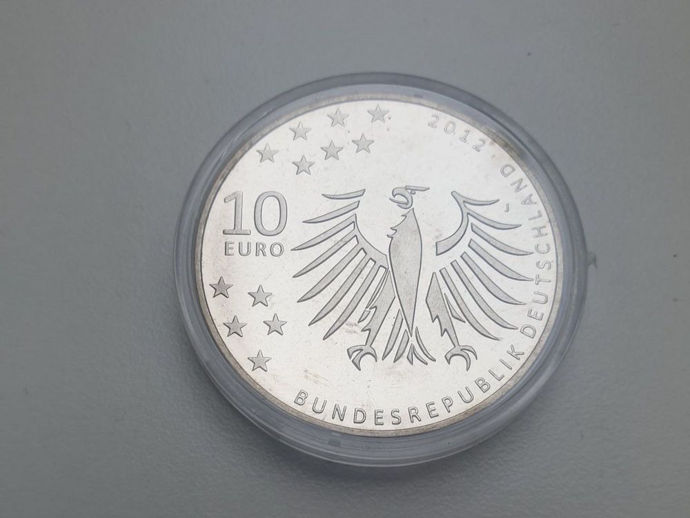 🇩🇪 Germany 10 Euro 2012 UNC (original capsule) Hauptmann | Kaufen auf ...