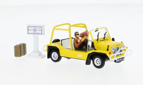 AUSTIN MINI MOKE MACAU 1969 GELB m.FIGUREN 1:43 VITESSE | Kaufen auf ...