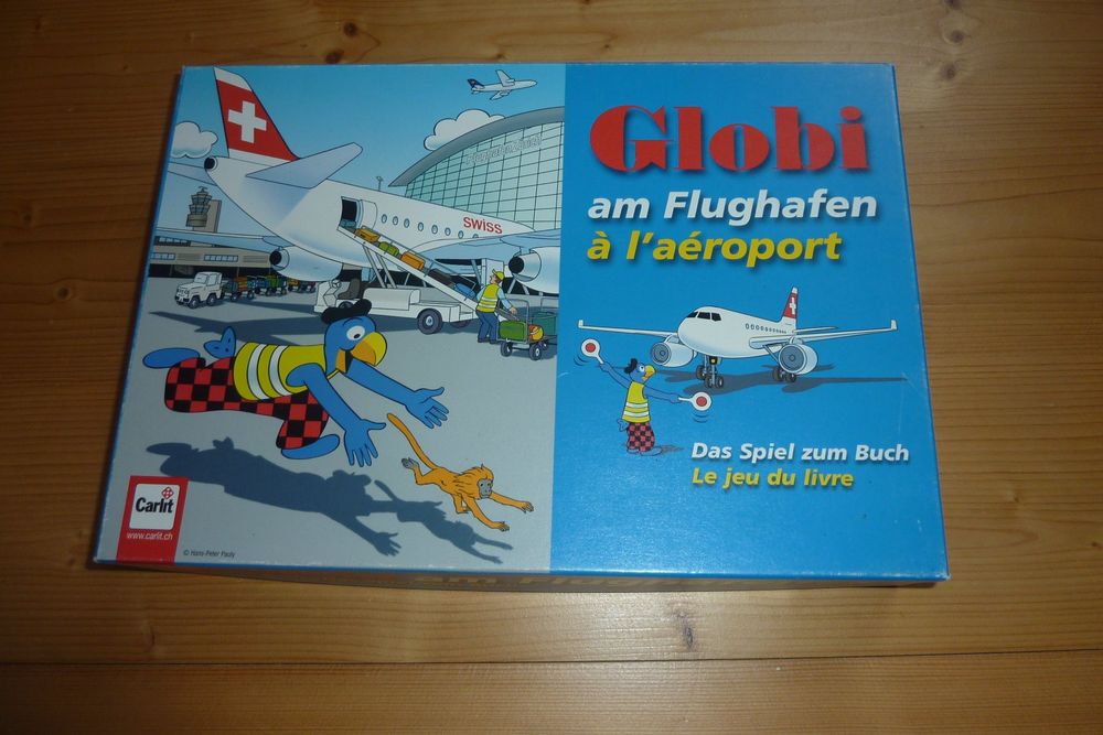 Globi am Flughafen, das Spiel zum Buch, Carlit (Gebraucht) in Lausen ...