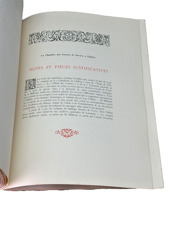 CHILLON, tome 1 : La Camera domini. Albert NAEF (Gebraucht) in Morges ...