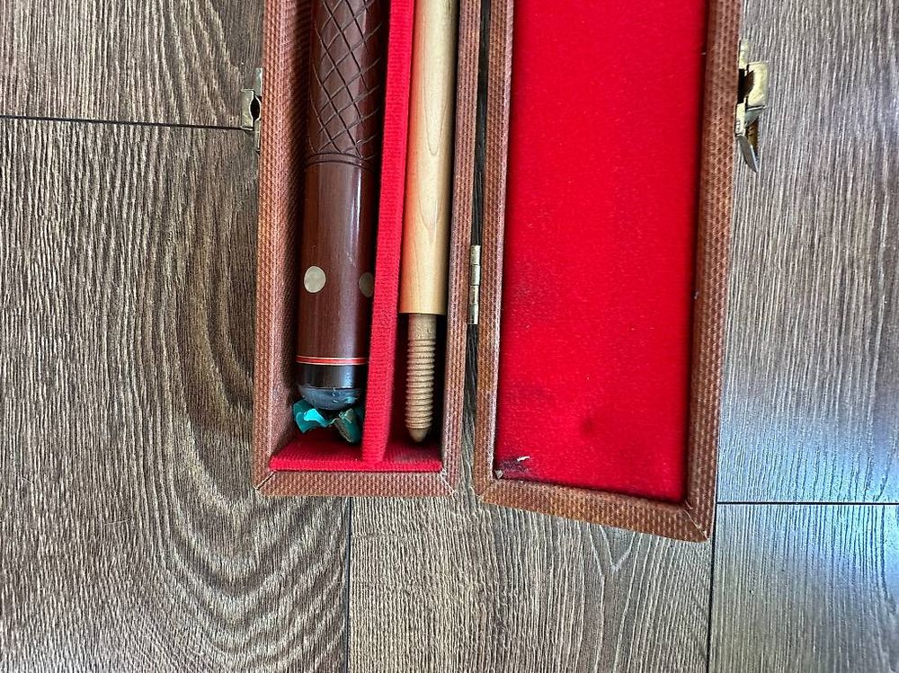 Billard Queue Set mit Köcher - Top Zustand! Rarität! (Gebraucht) in ...