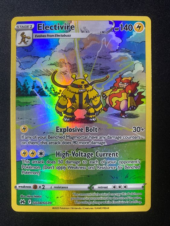 Electivire GG08 - Elevoltek - Crown Zenith - EN | Kaufen auf Ricardo