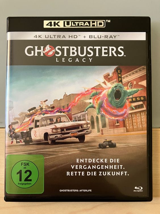 Ghostbusters Afterlife 2022 Ultra HD 4K Blu Ray (Gebraucht) in Biel/Bienne für CHF 9 – mit ...