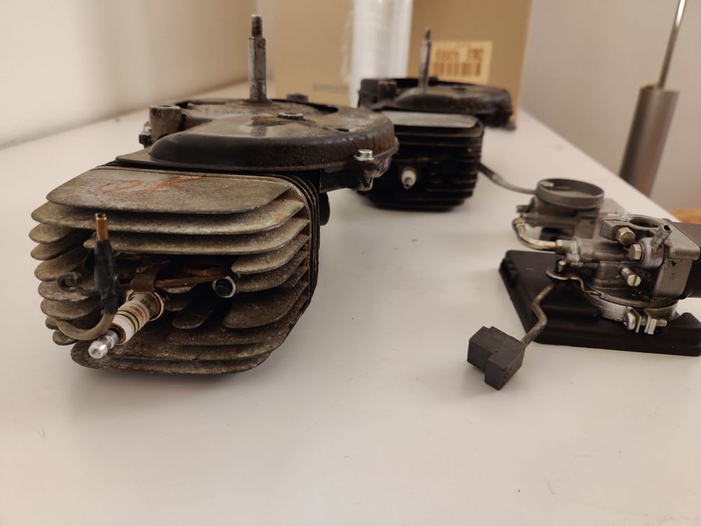 2x Piaggio Ciao Motoren, mit Vergaser | Kaufen auf Ricardo