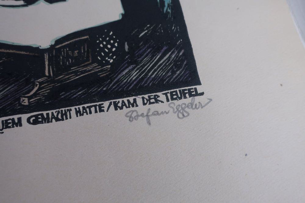 6 Holzschnitte von Stefan Eggeler | Kaufen auf Ricardo