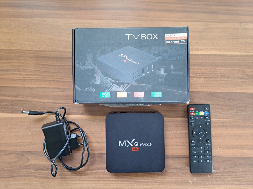 MXQ pro 4K Android 7.1 Smart TV Box 4K HD 3D (Gebraucht) in Leuzigen ...