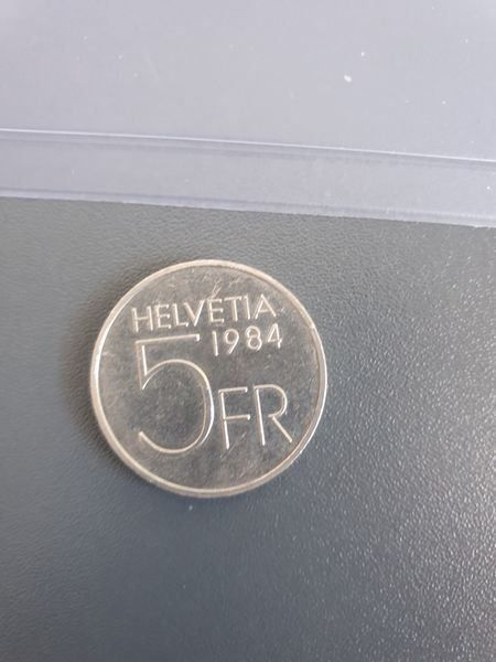 Alte 5 Franken Helvetia Münze A.Piccard (Gebraucht) in Niederuzwil für CHF 6 – mit Lieferung auf ...