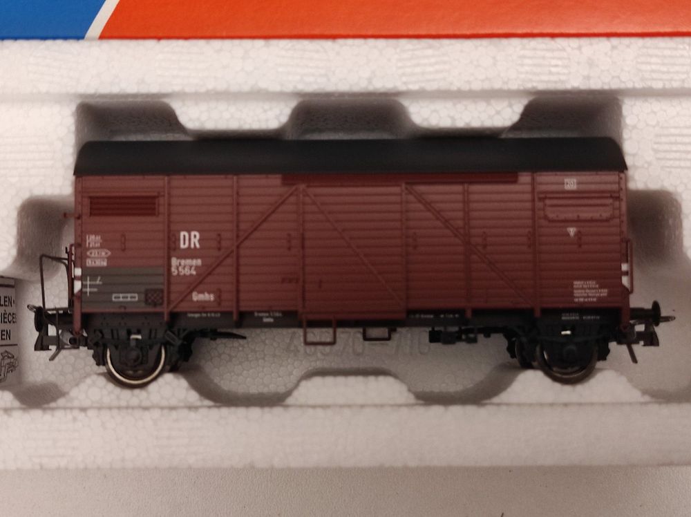 Gedeckter Güterwagen "Bremen" der DR von Roco H0, GS (Neu und originalverpackt) in La Chaux-de ...