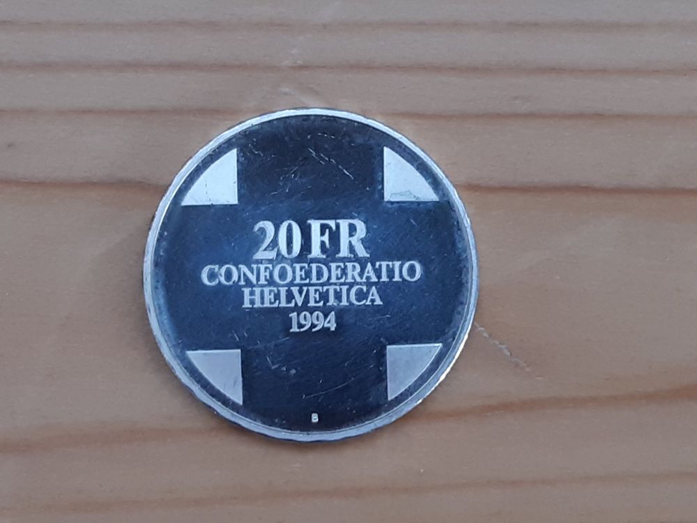 20 Franken Silber Teufelsbrücke | Kaufen auf Ricardo