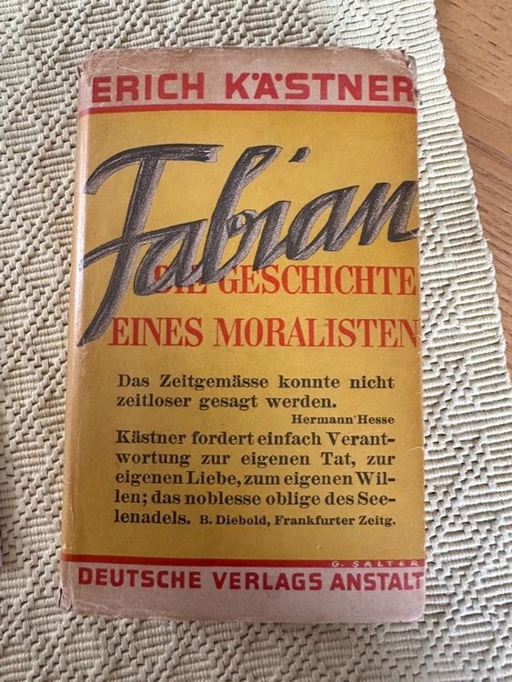 Erich Kästner - Fabian | Kaufen auf Ricardo Erich Kästner - Fabian | Kaufen auf Ricardo