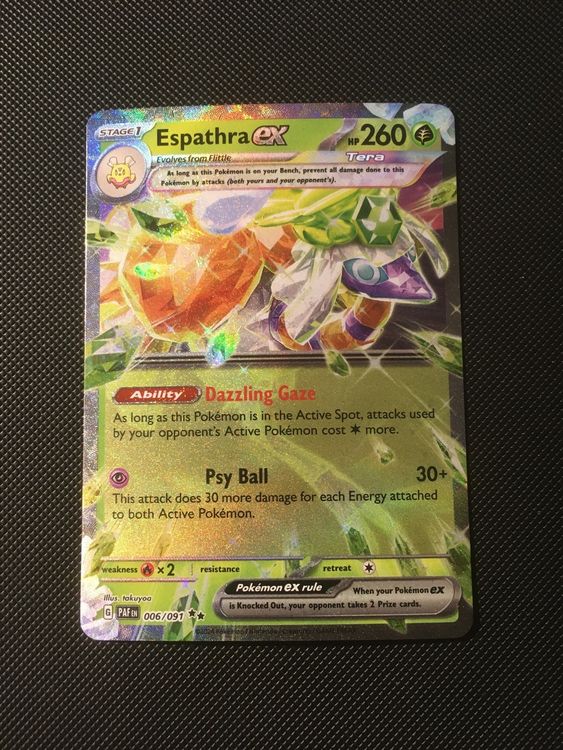 Carte Pokemon espathra ex ( destinée de paldea ) | Kaufen auf Ricardo