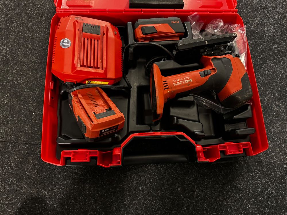 Hilti SJT 6 A-22 Stichsäge mit 2 Akku und Koffer lief.gratis (Gebraucht ...