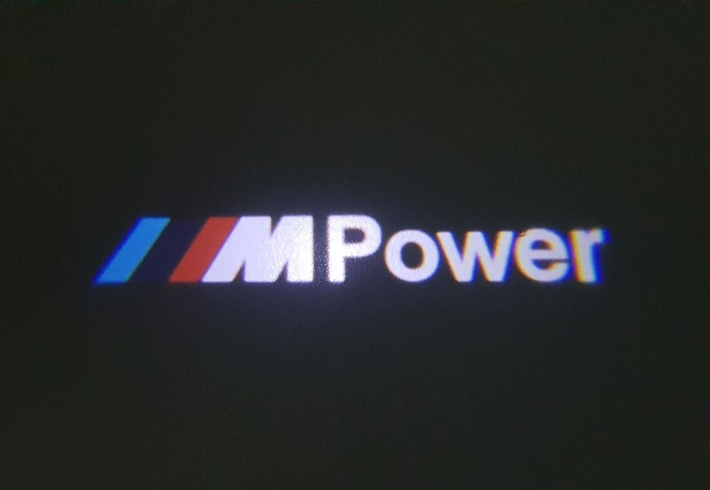 BMW M-Power Led Logo Tür Projektoren Türbeleuchtung Emblem (Neu und ...