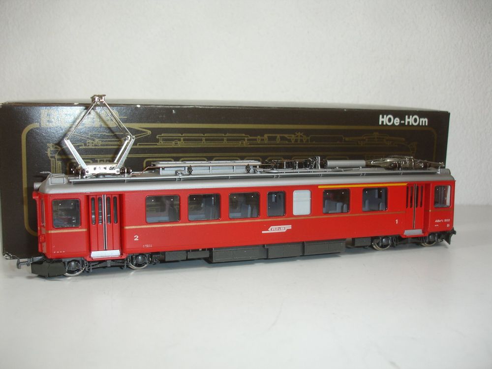 BEMO H0m: Trtiebwagen ABe 4/4 Rhätische Bahn (Neu (gemäss Beschreibung ...