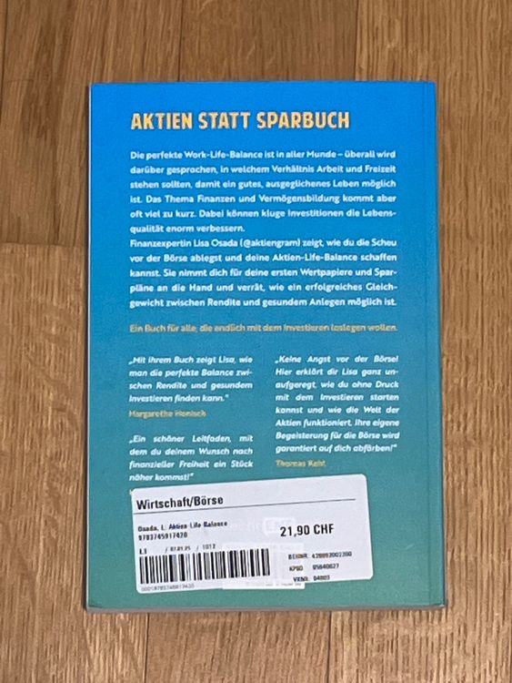 Aktien Life Balance - Lisa Osada - Top Zustand! (Gebraucht) in ...
