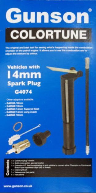 Gunson Colortune Zündkerze (Einstellzündkerze) (Neu und ...