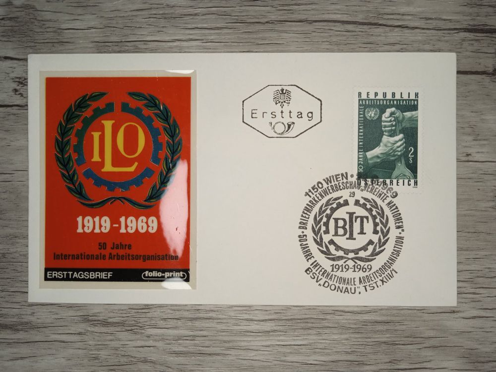 TR27 Enveloppe + Timbre Autriche 1969 (Gebraucht) in Cousset für CHF 0.65 – mit Lieferung auf ...